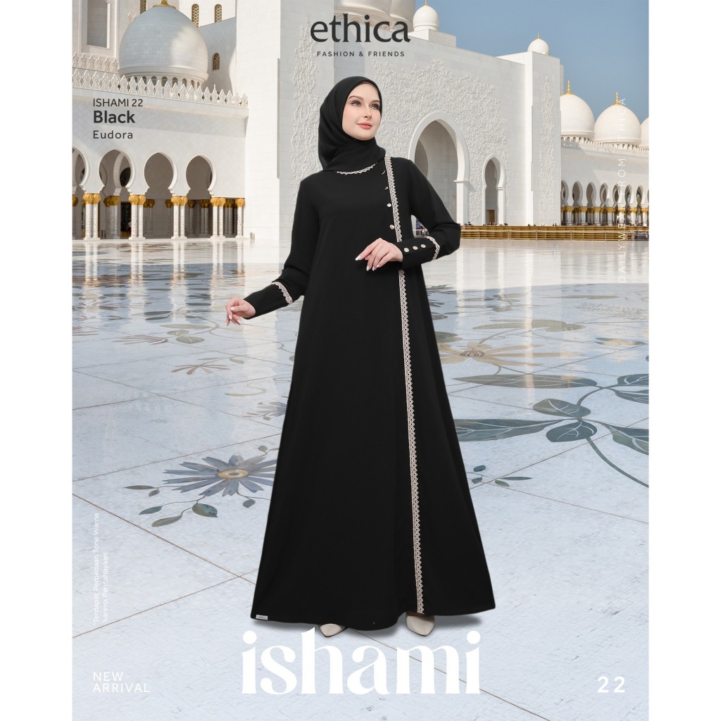 Jual GAMIS ETHICA BESSELLER TERBARU 2025 ISHAMI 22/24//25/26 | Shopee ...