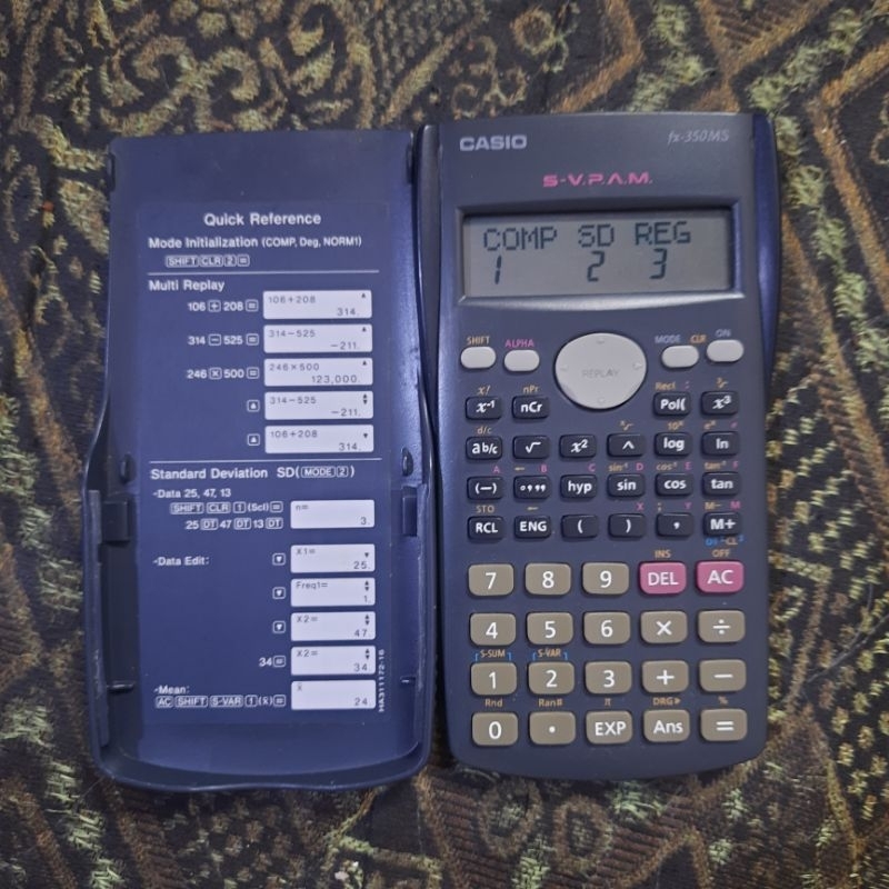 Jual Casio fx-350MS Scientific Calculator bekas fungsi normal | Shopee Indonesia