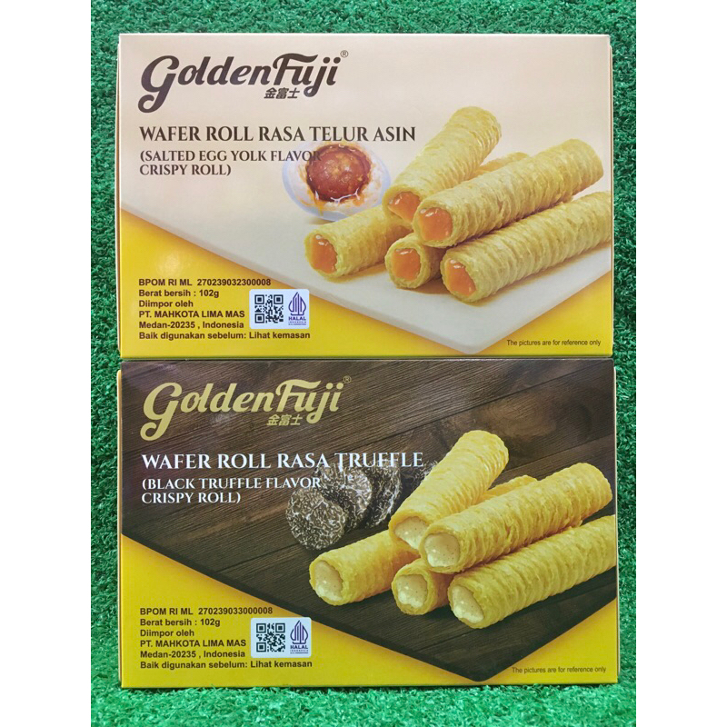 Jual Golden Fuji Crispy Wafer Roll Flavour 102gr Impor China HALAL ...