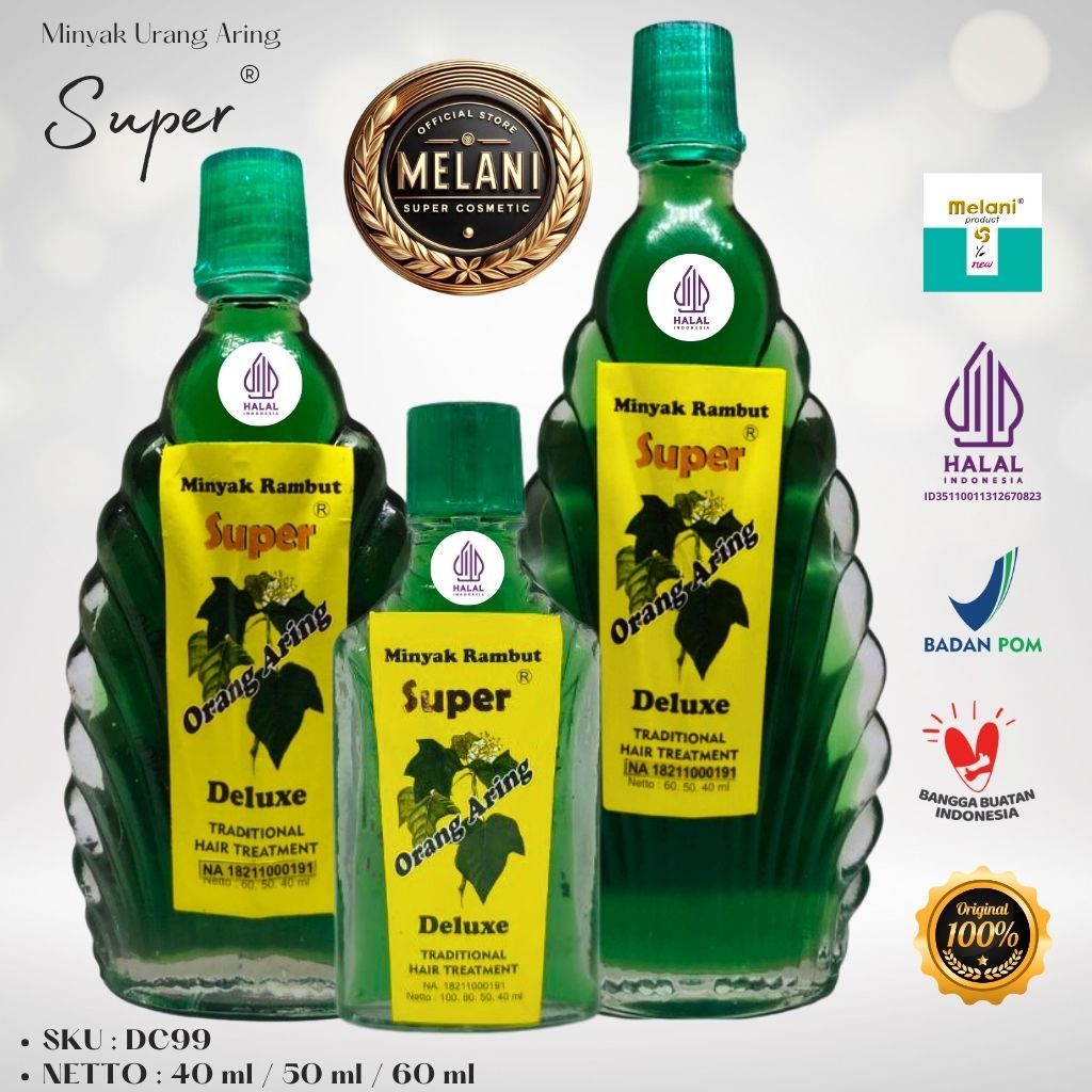 Jual Terlaris DC99 Minyak Urang Aring / Orang Aring Super Botol Kerang ...