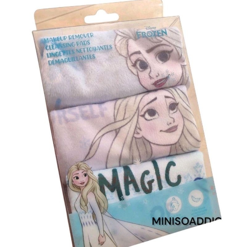 Jual MINISO DISNEY FROZEN, MAKEUP REMOVER CLEANSING PADS (PEMBERSIH ...