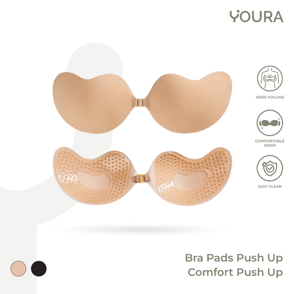 Jual YOURA - Bra Pad Push Up Sponge Silicon Bra Sayap | Shopee Indonesia