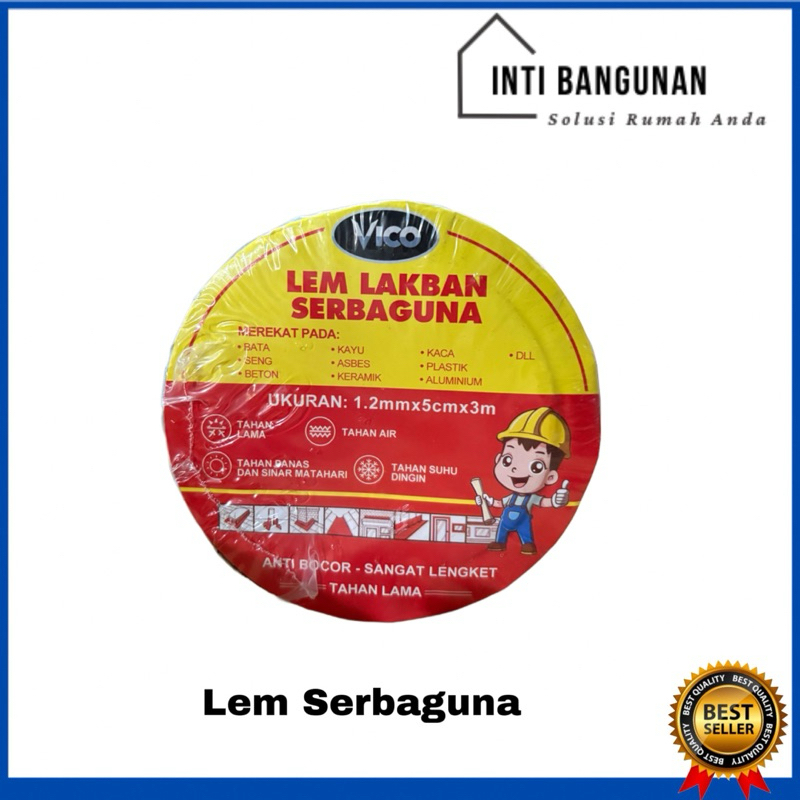 Jual Lem Seng Lakban Serbaguna 5cm x 3m 3 meter Waterproof Tape Lakban ...