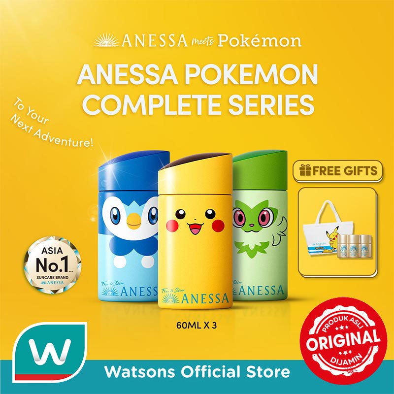 Jual [Special Bundle] Anessa Perfect UV Sunscreen Skincare Milk SPF 50 ...