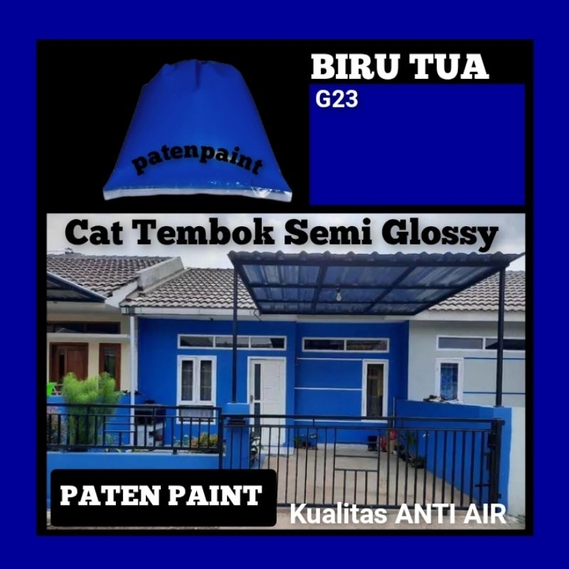 Jual CAT TEMBOK GLOSSY CAT TEMBOK WARNA BIRU CAT TEMBOK BERMINYAK CAT ...