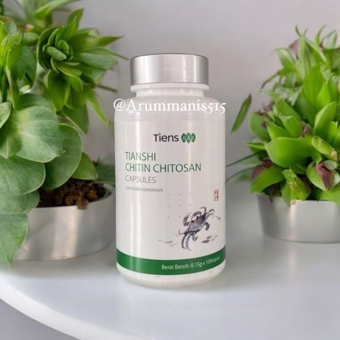 Jual CHITIN CHITOSAN TIENS 100 KAPSUL HERBAL MENGATASI GERD ASAM ...