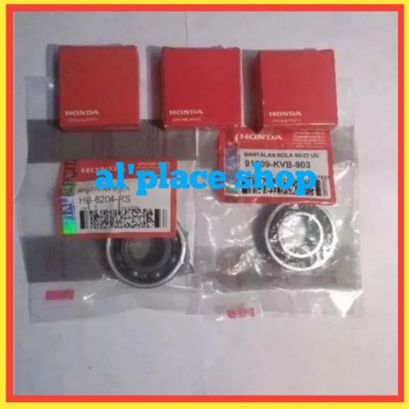 Jual Laher bearing gearbox rasio set beat fi beat pop beat street vario ...