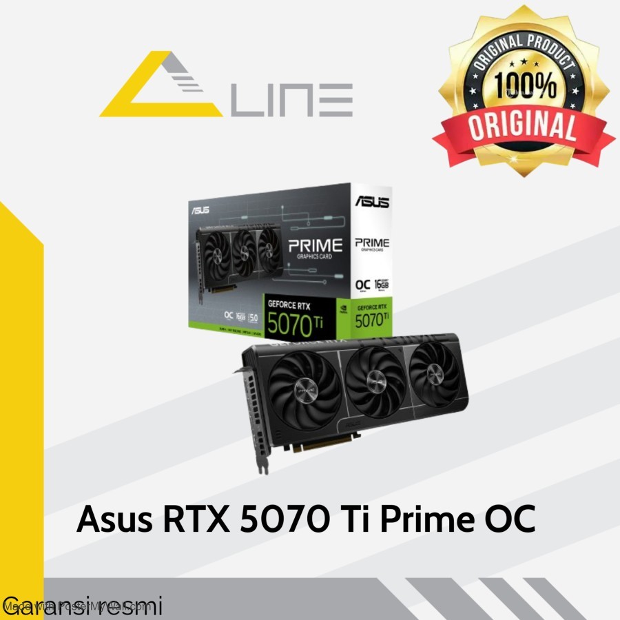 Jual ASUS PRIME GeForce RTX 5070 Ti 16GB GDDR7 OC Edition | Shopee ...