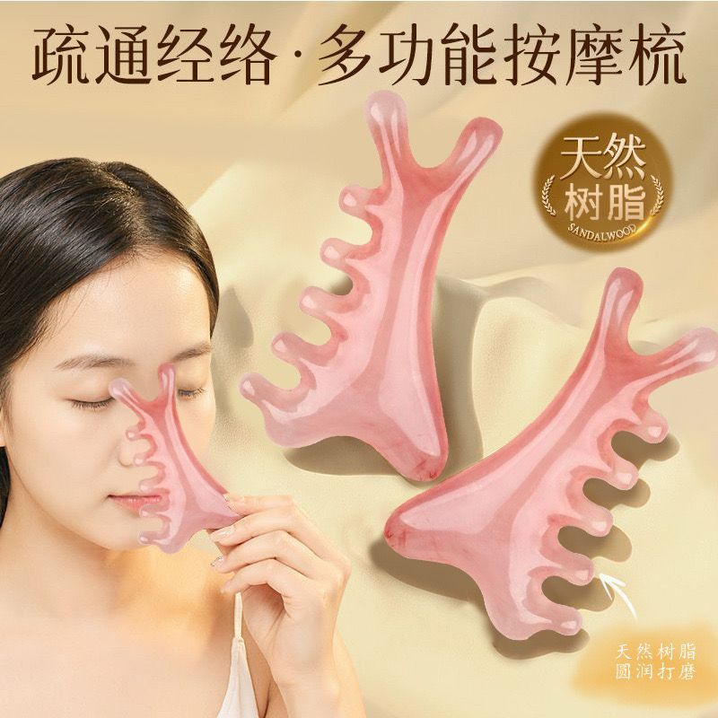 Jual PT51087 Sisir Spa Guasha Massage Comb / Alat Pijat Kepala leher ...