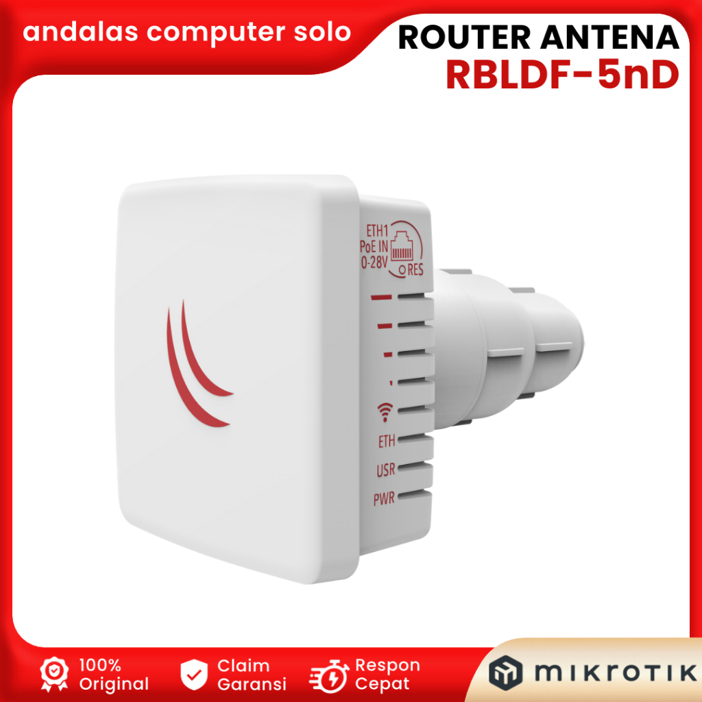 Jual ROUTER ANTENA OUTDOOR MIKROTIK LDF 5 RBLDF-5nD EMBEDDED WIRELESS ...
