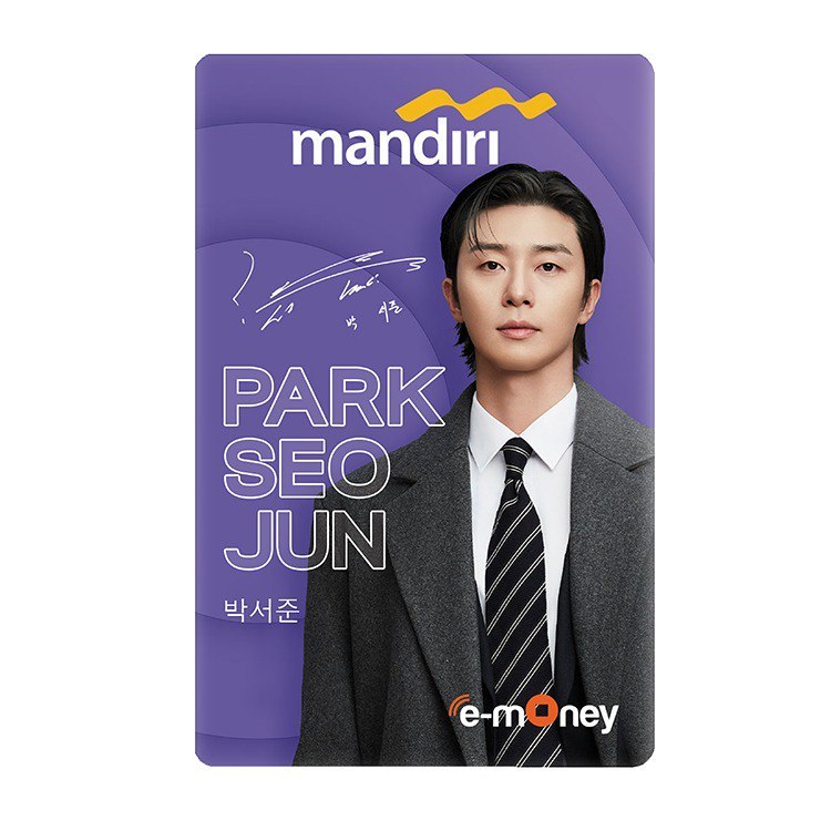 Jual Mandiri e-Money Special Edition Park Seo Jun (Formal) | Shopee ...