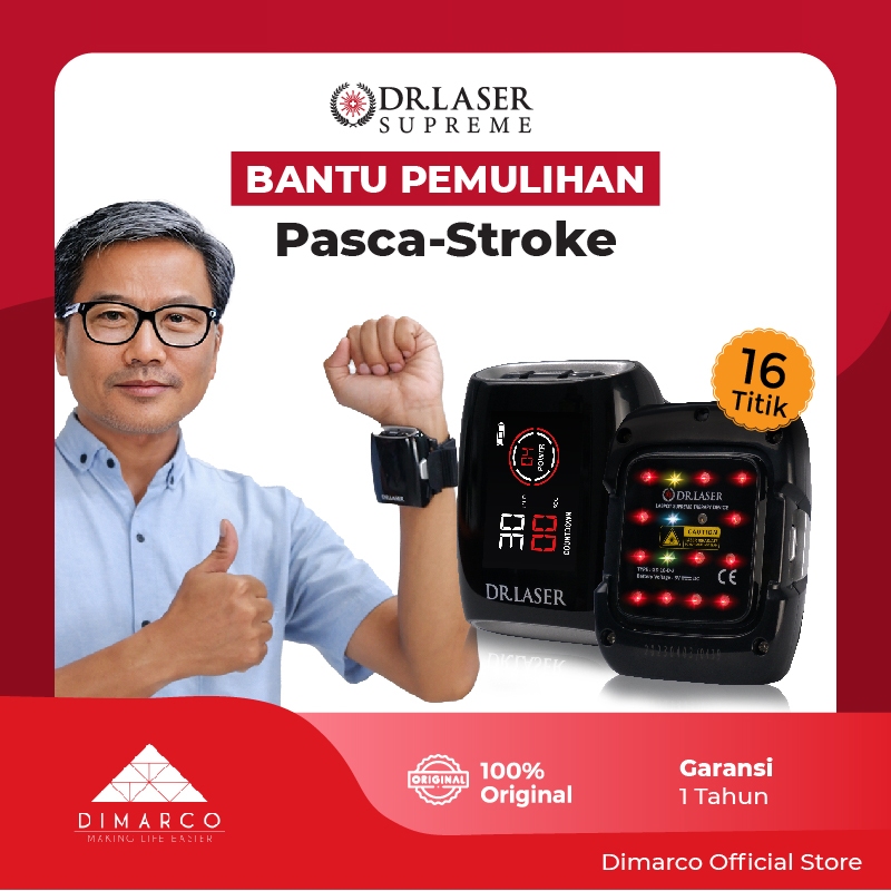 Jual DR LASER SUPREME 16 TITIK Alat Terapi Kesehatan Stroke Terapi ...