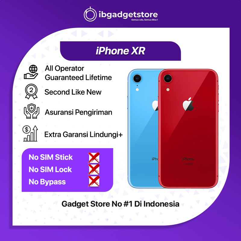 Jual Ip XR 64GB/128GB/256GB Secondhand Like New Original Bergaransi ...