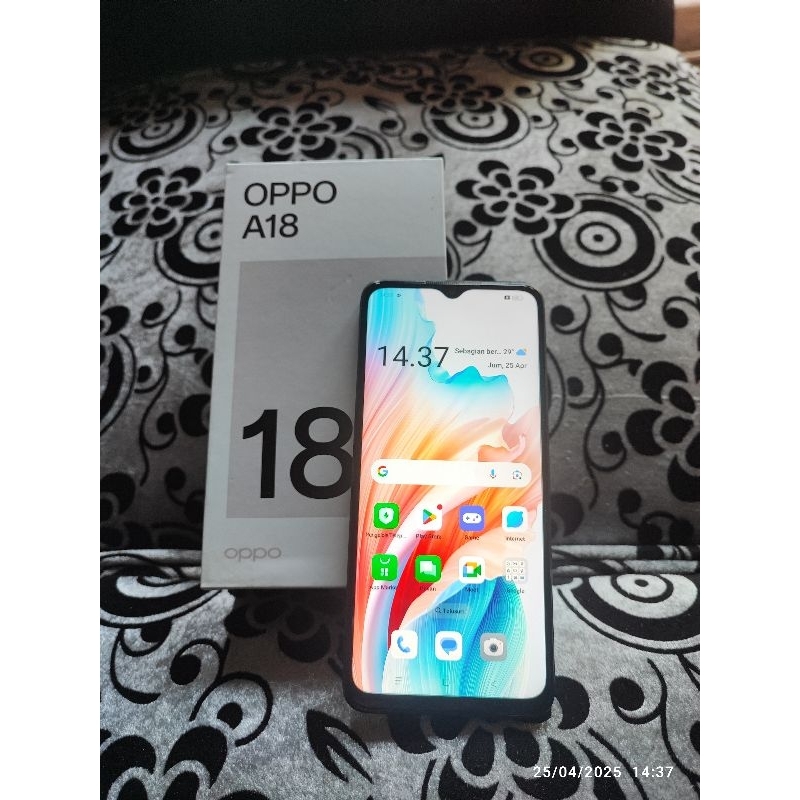 Jual OPPO A18 RAM 4 INTERNAL 128 GB FULLSET | Shopee Indonesia