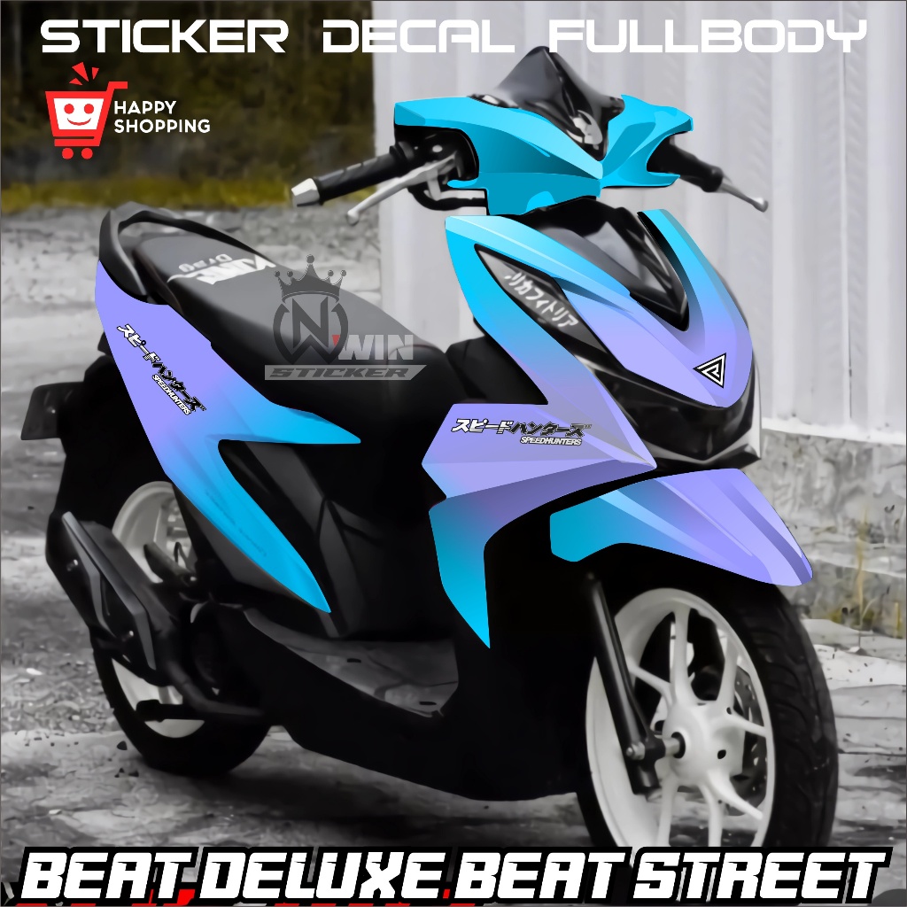 Jual Decal Sticker Variasi Beat Deluxe-STREET 2020-2023 Fullbody ...