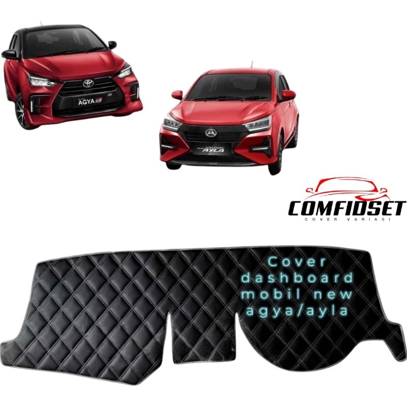 Jual Alas dashboard Mobil agya / ayla 2023 Coper Pelindung Dashboard ...