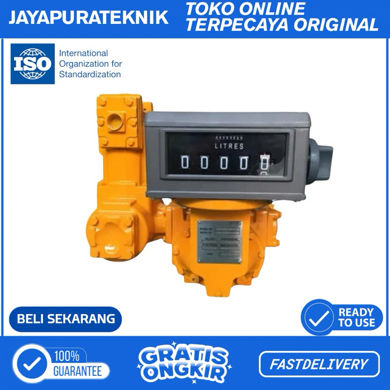 Jual Flow Meter LC China 4 Inch Model M100-1-Positive Displacement Flow ...