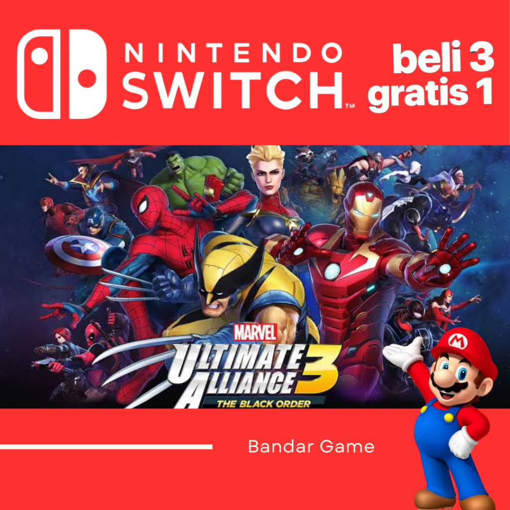 Jual Marvel Ultimate Alliance 3: The Black Order - Nintendo Switch ...
