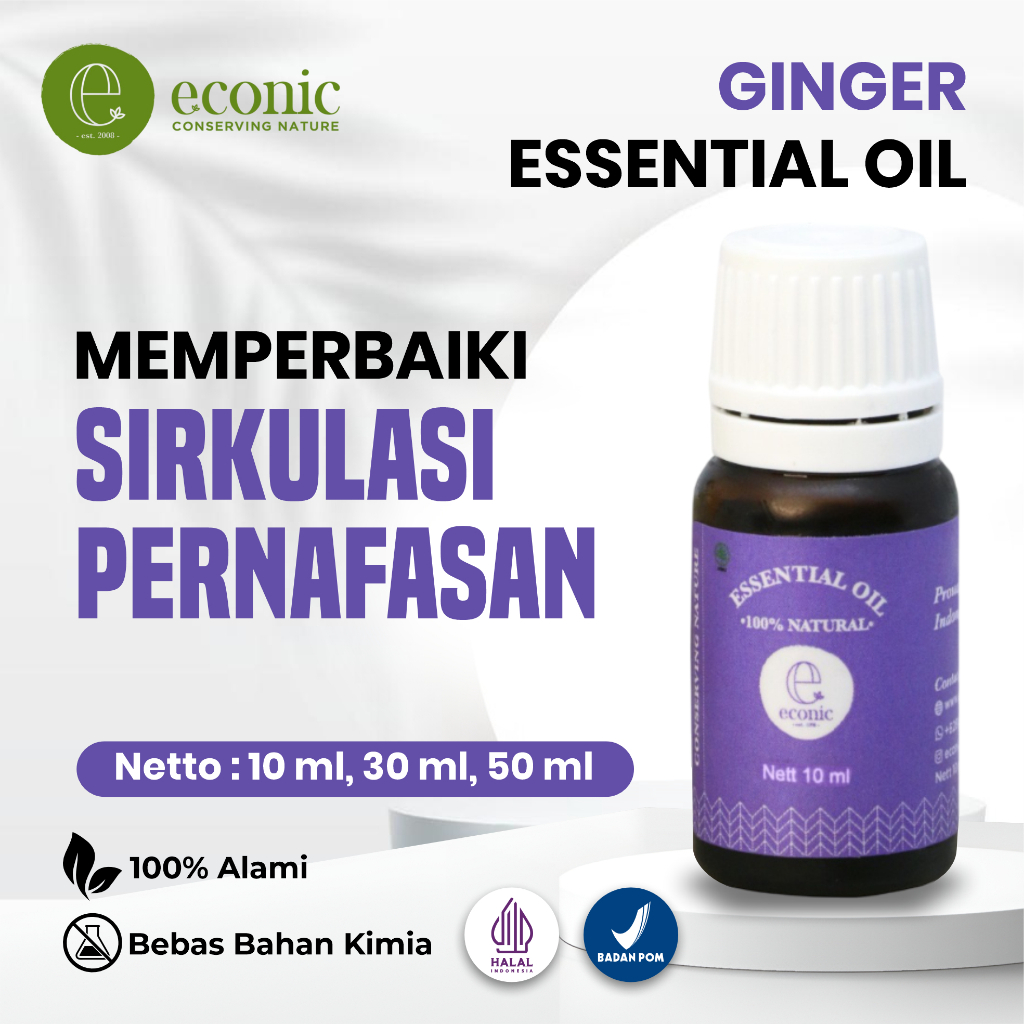 Jual Essential Oil Jahe | Aromaterapi Penghangat & Kesehatan | Ginger ...