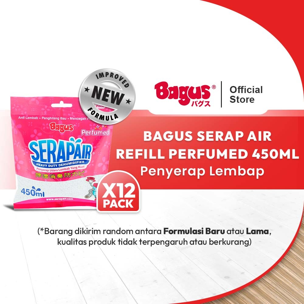 Jual [1 Lusin] Bagus Serap Air Refill Daya Serap 450 ml - Kemasan Isi ...