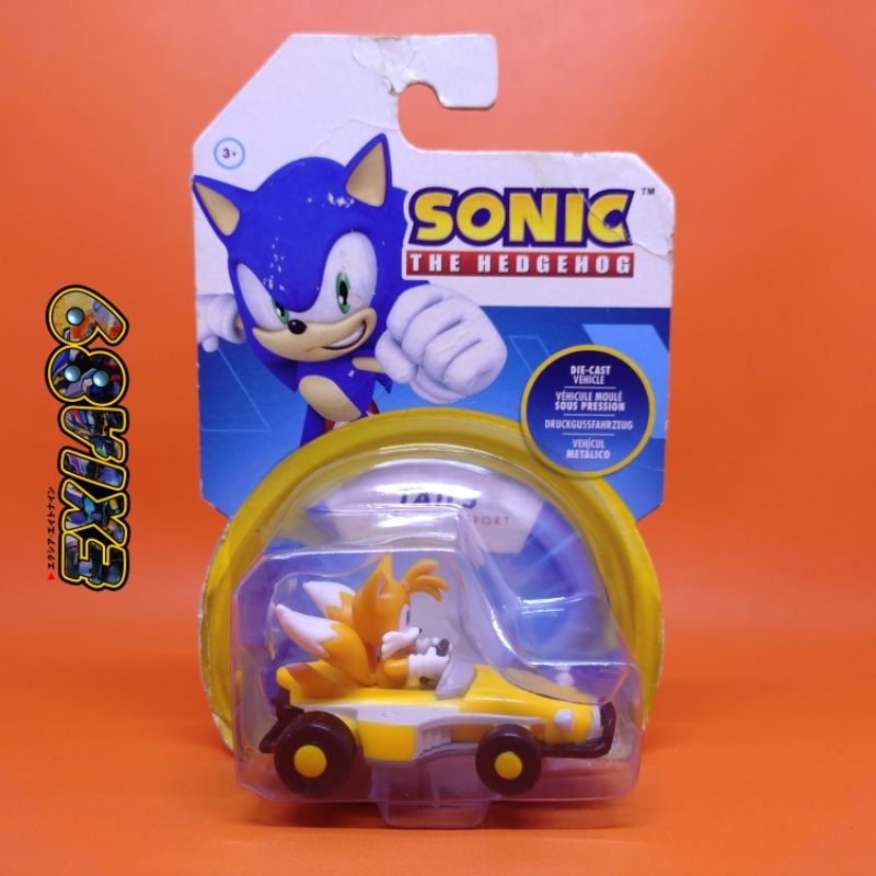Jual Sonic The Hedgehog Team Racing 1:64 Die-Cast Vehicle - Tails ...