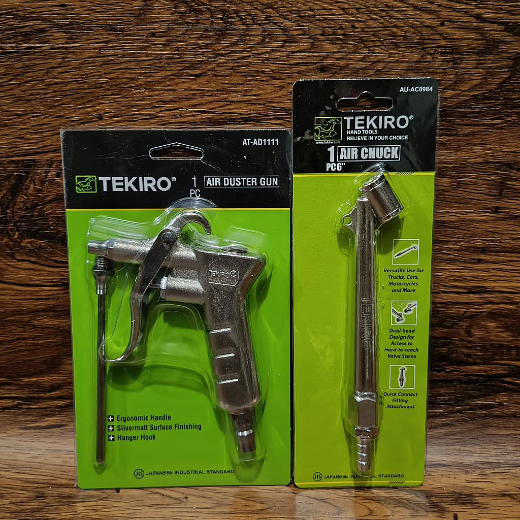 Jual PROMO TEKIRO Alat Kompresor Air Duster Gun / Tire Air Chuck 6 ...