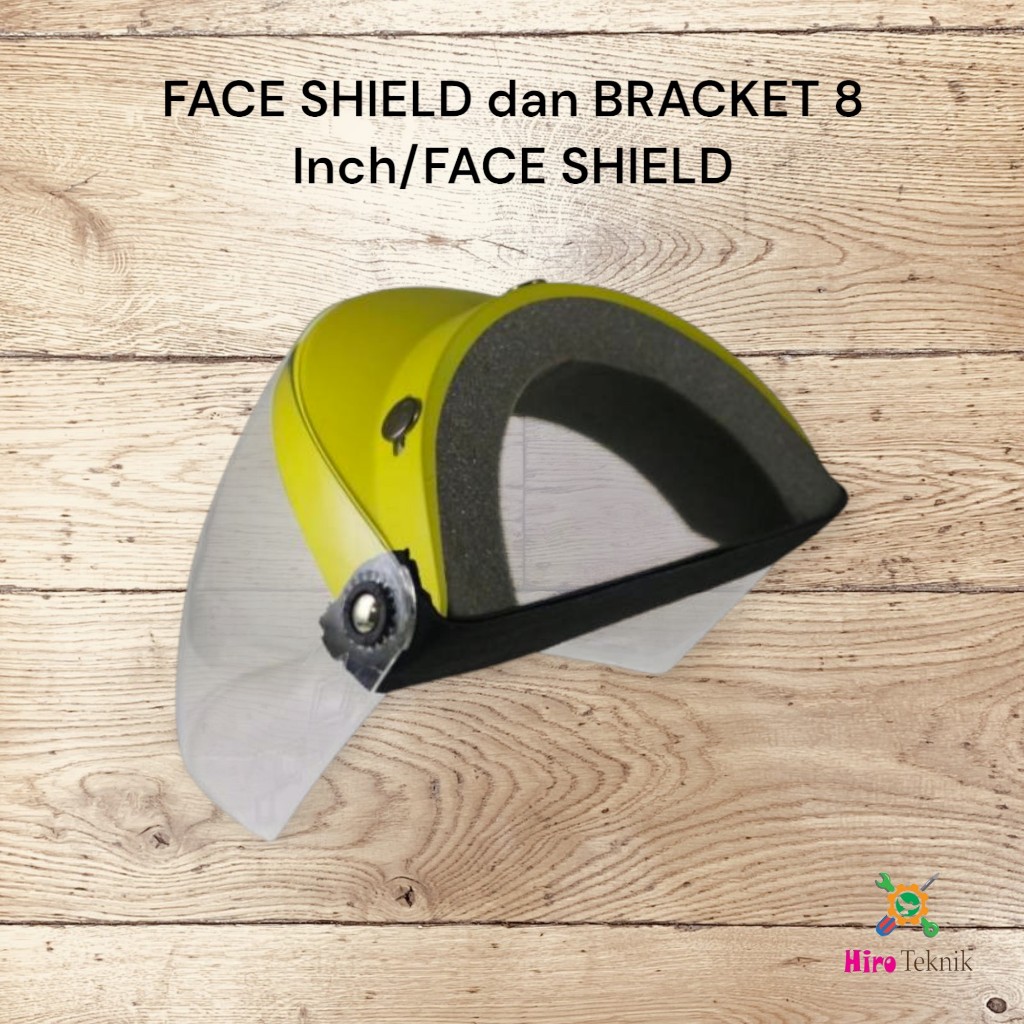 Jual FACE SHIELD dan BRACKET 8 Inch/FACE SHIELD | Shopee Indonesia