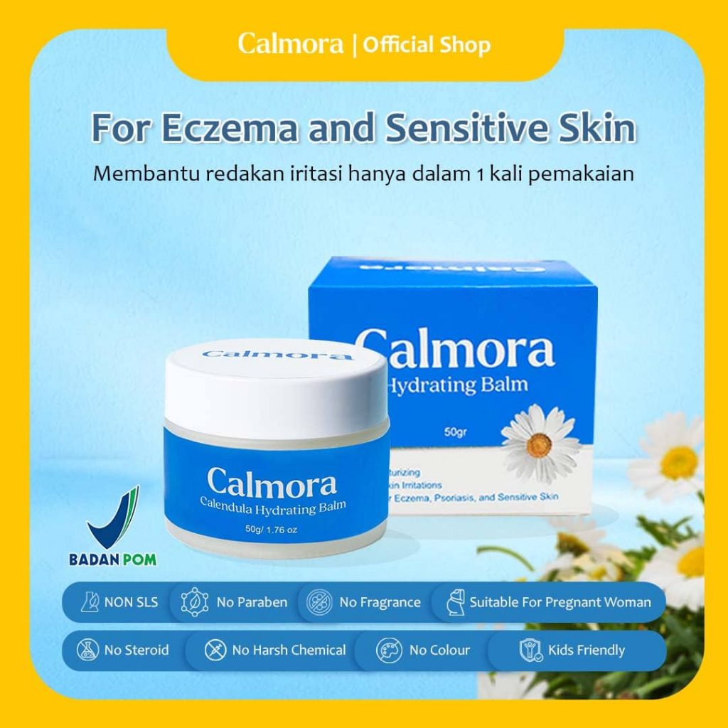 Jual Calmora Natural Calendula Save Untuk Eksim Krim Salep Dermatitis ...