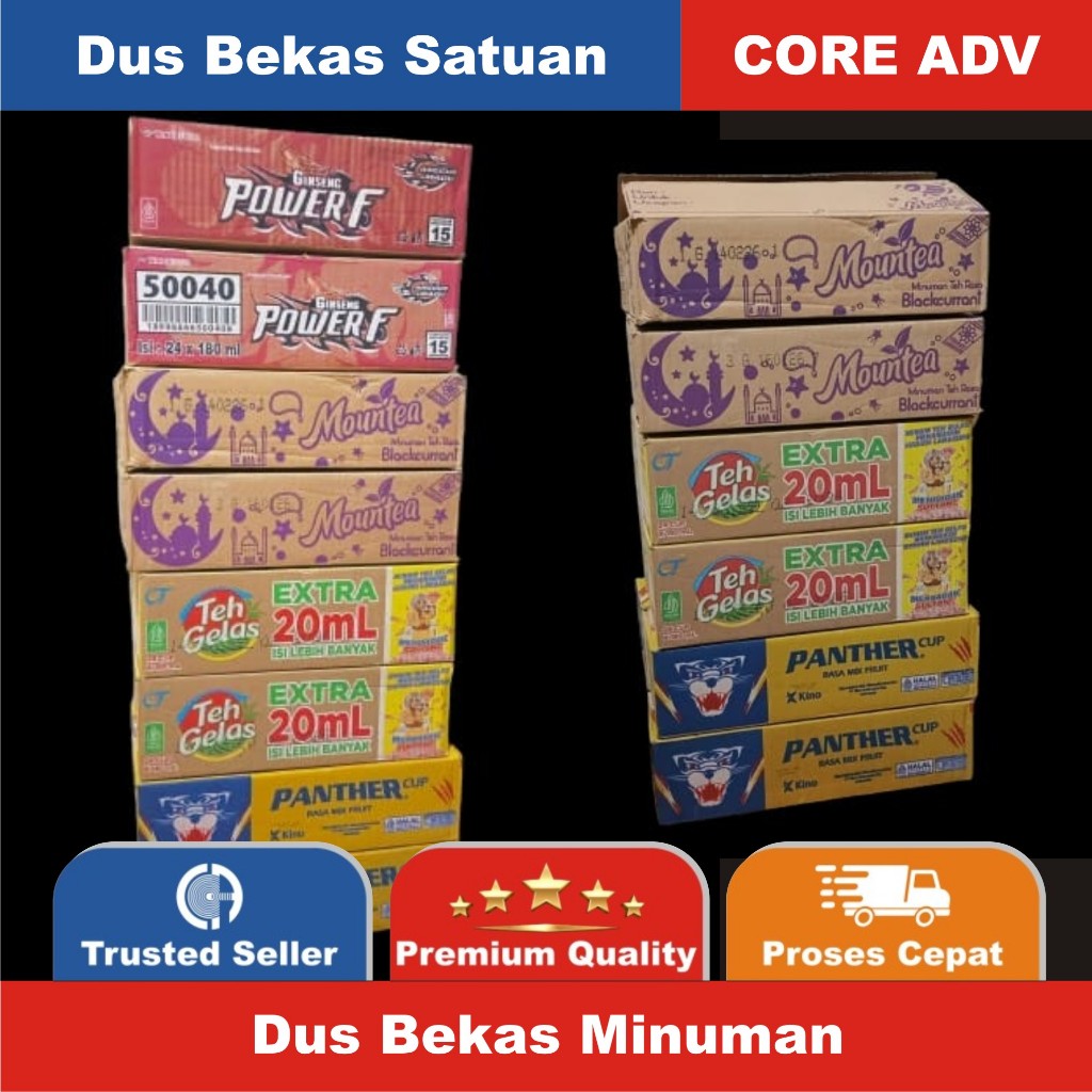 Jual Kardus Dus Bekas Minuman Satuan | Shopee Indonesia