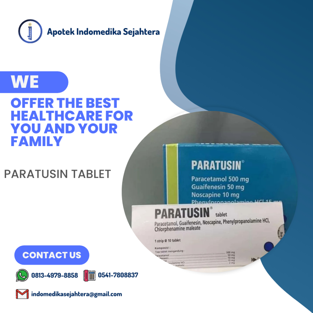 Jual Paratusin 10's Tablet / Strip / Obat Flu dan Batuk | Shopee Indonesia
