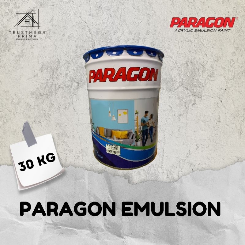 Jual CAT TEMBOK PARAGON 30KG (PUTIH) | Shopee Indonesia