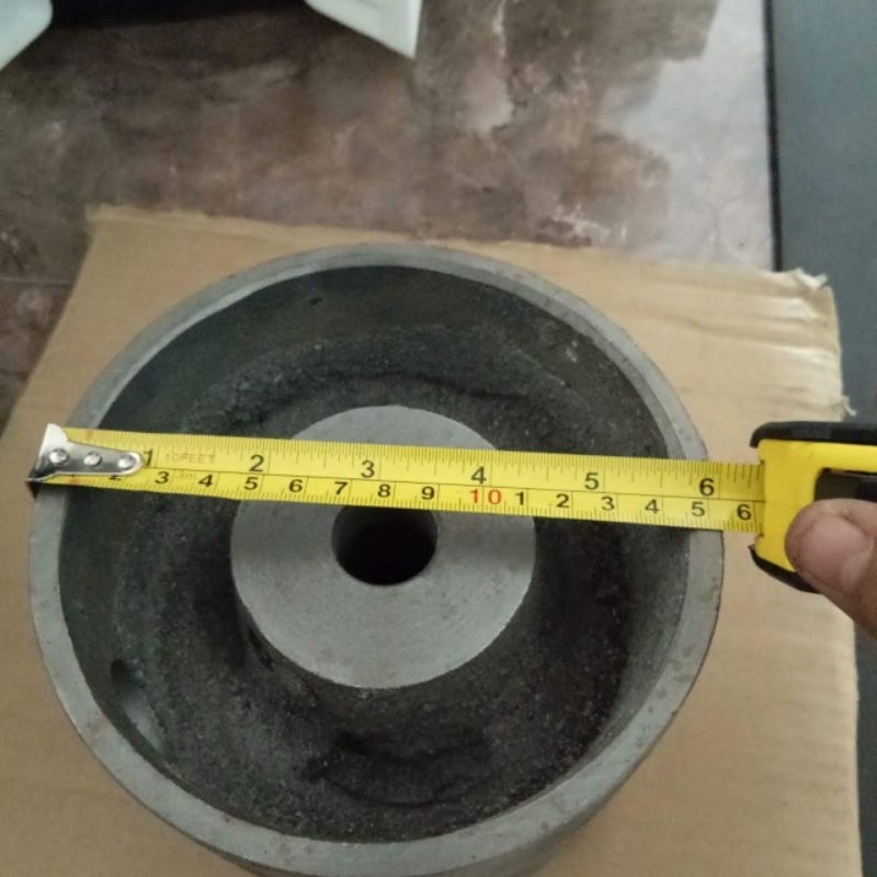 Jual Pulley puli poli Belah diameter 6inch puly tangkep diameter 15cm ...