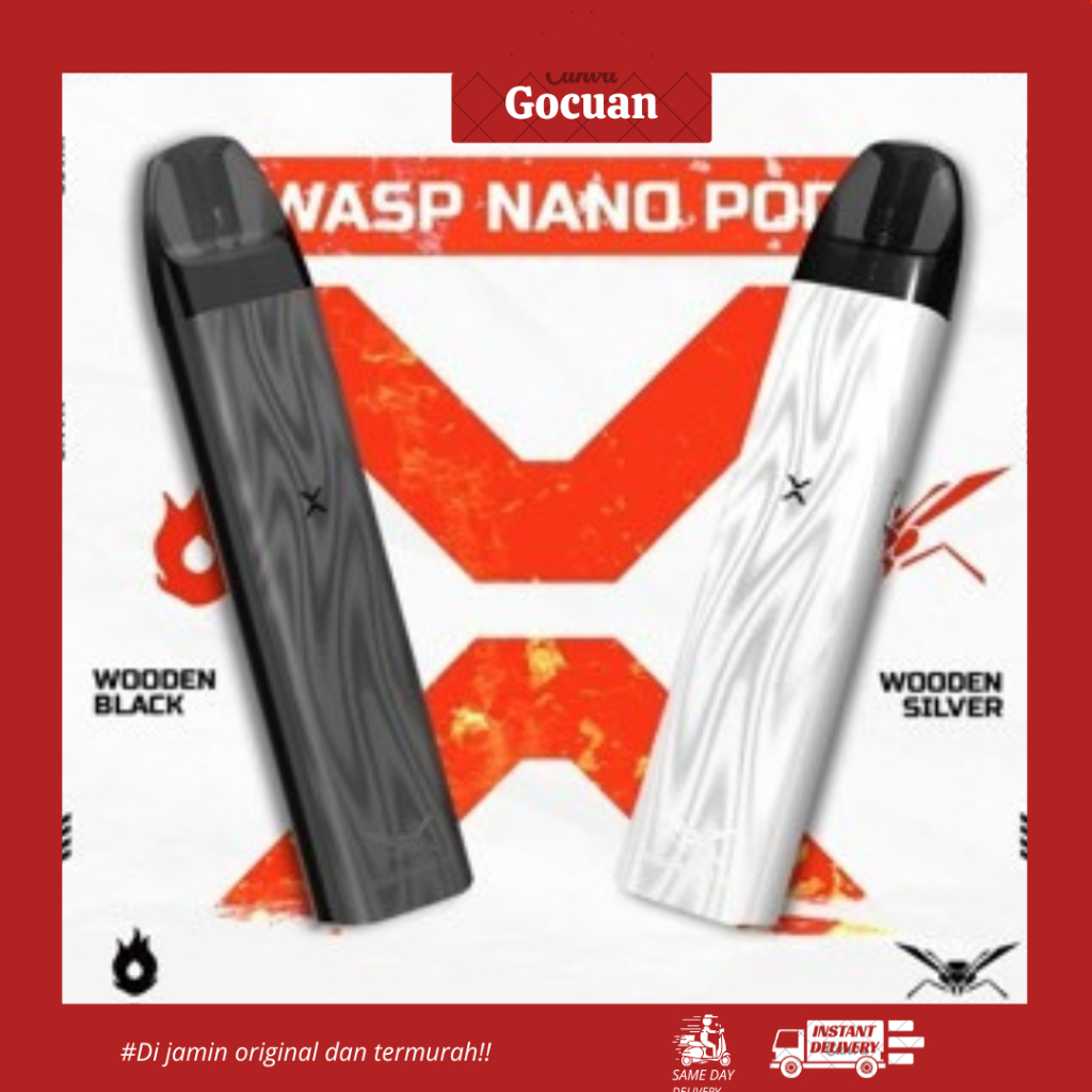 Jual OUMIER WASP NANO X POD KIT WOODEN EDITION AUTHENTIC DEVICE ...
