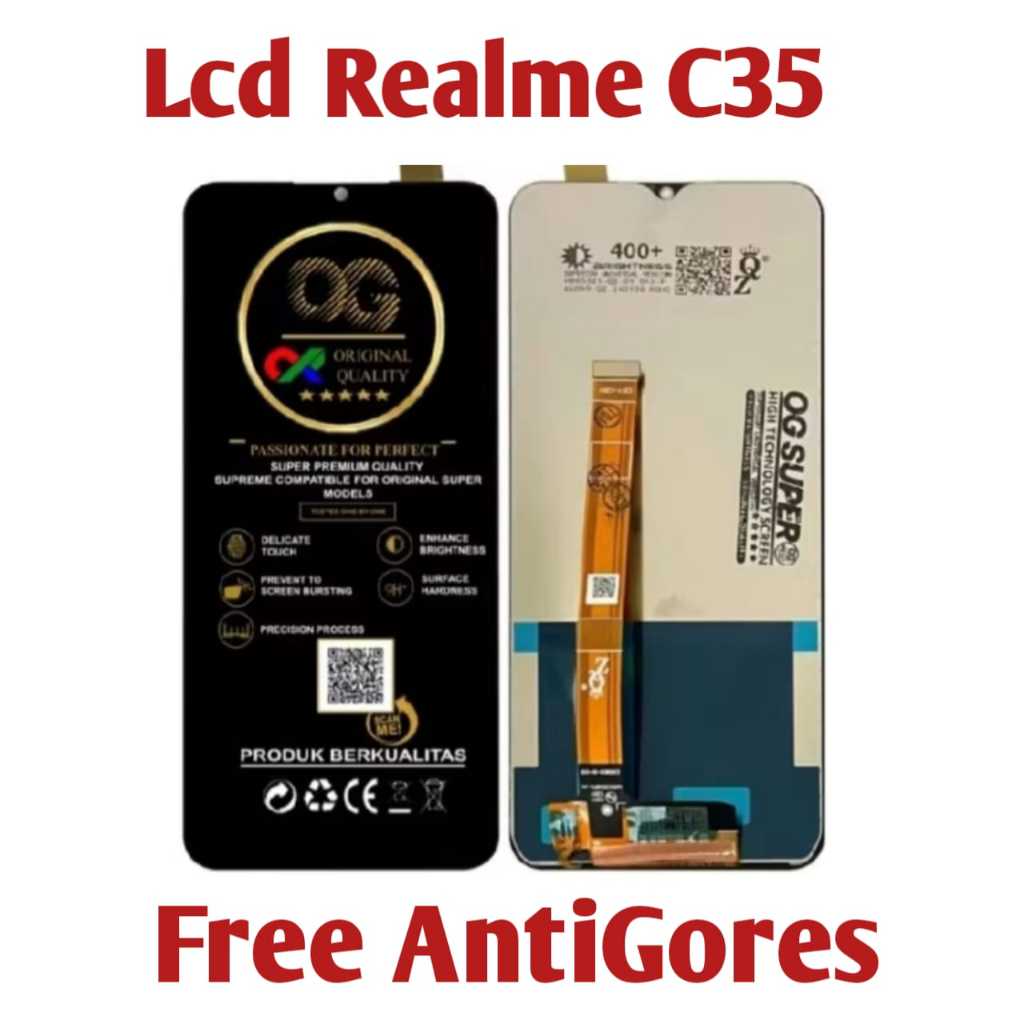 Jual Lcd Realme c35 l Realme Narzo 50A prime Fullset original | Shopee ...
