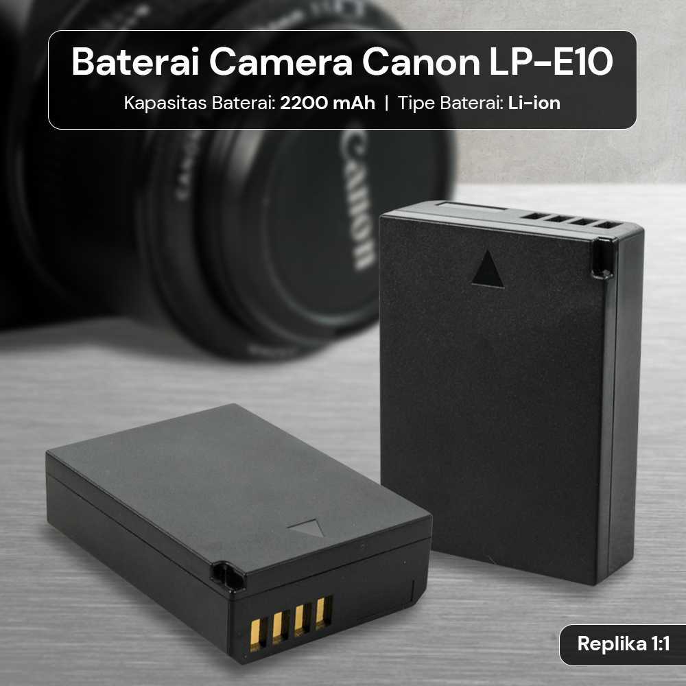 Jual Baterai Camera Canon LP-E10 2200mAh | Shopee Indonesia