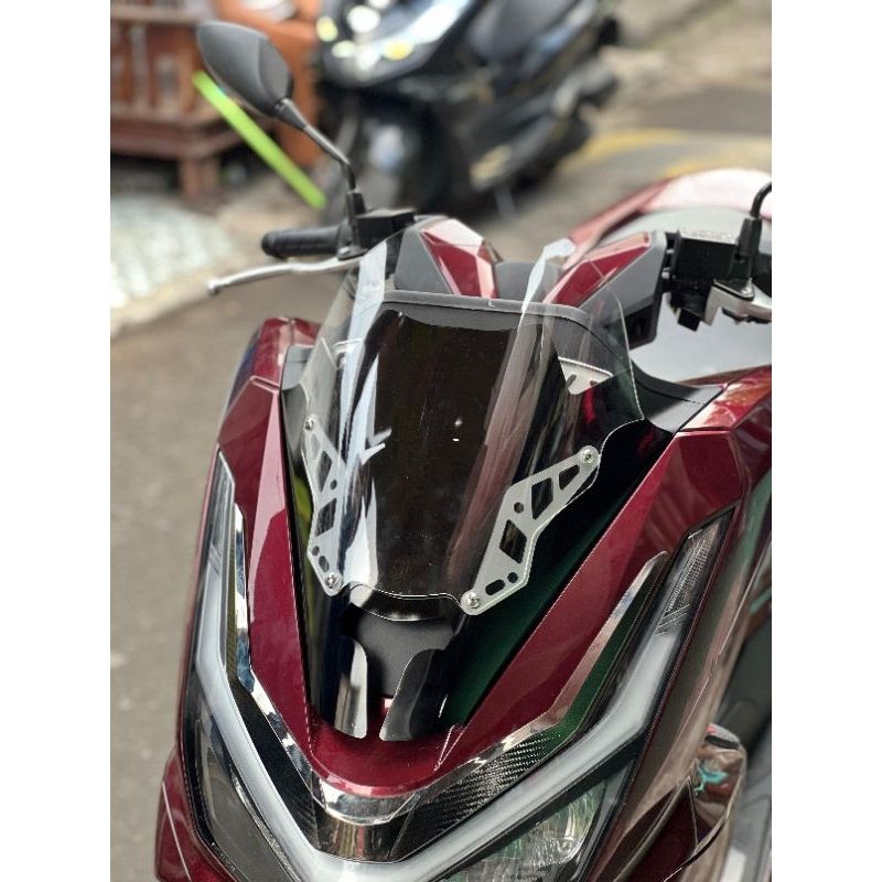 Jual visor pcx 160-visor pcx 160 New 2025 Bracket - windshield pcx 160 ...