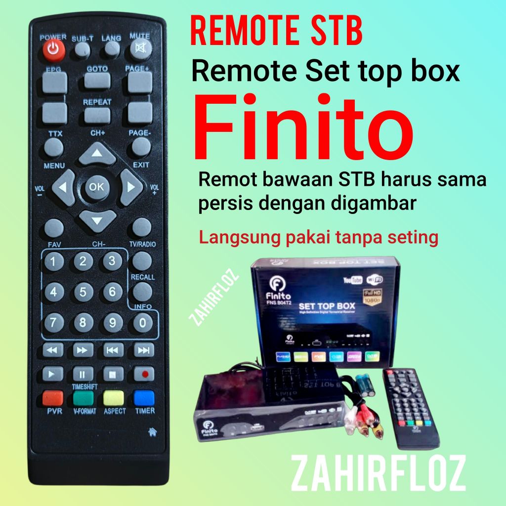 Jual Remote set top box stb finito | Shopee Indonesia