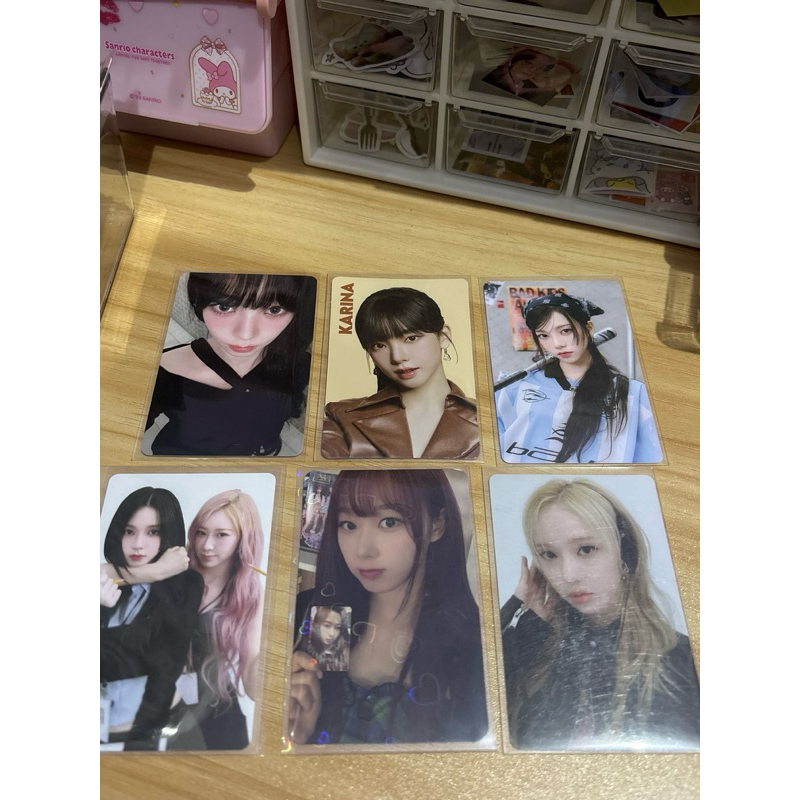 Jual PHOTOCARD OFFICIAL GIRLGROUP AESPA | Shopee Indonesia