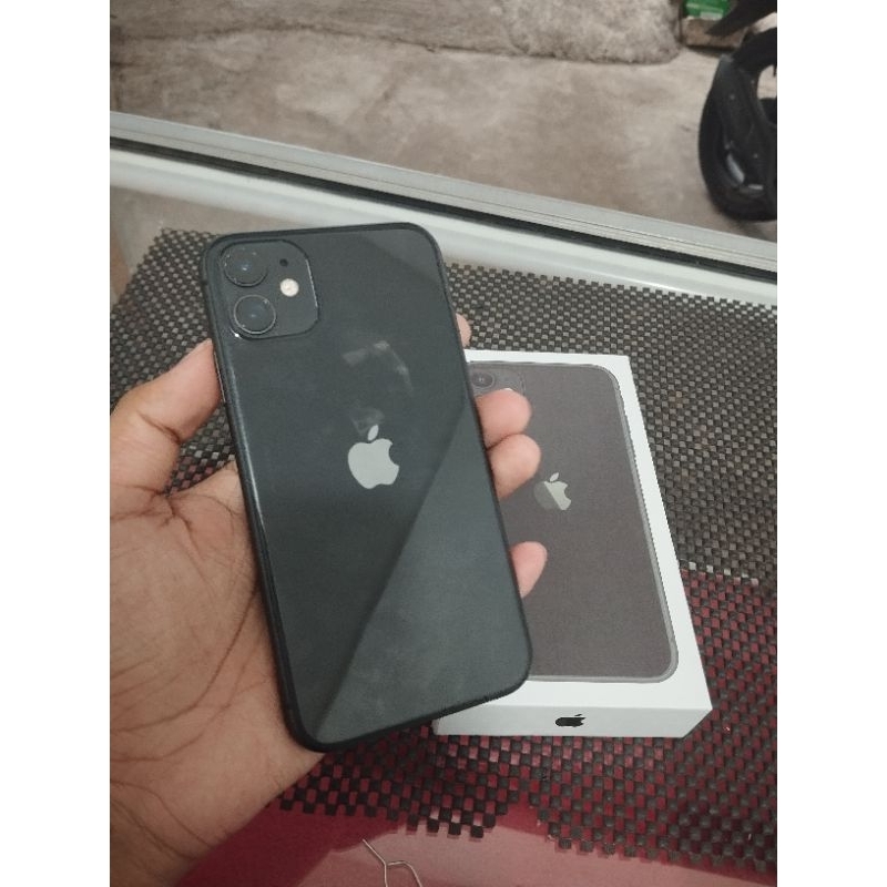 Jual IPHONE 11 EX IBOX 64 GB FULLSET | Shopee Indonesia