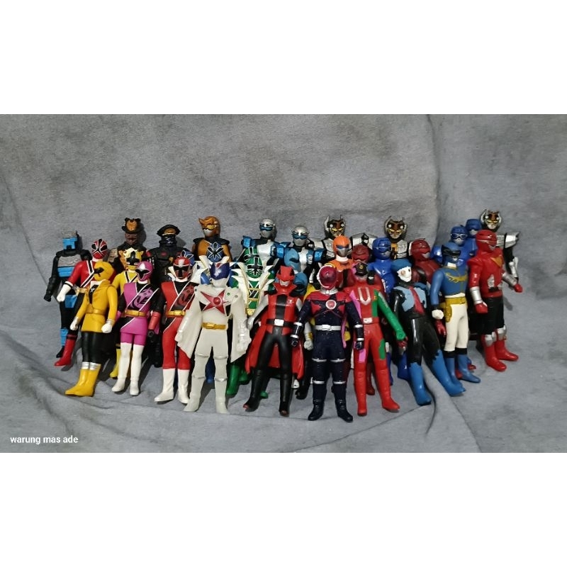 Jual ACTION FIGURE SENTAI HERO SERIES 12CM SHS SUPER SENTAI ORIGINAL ...