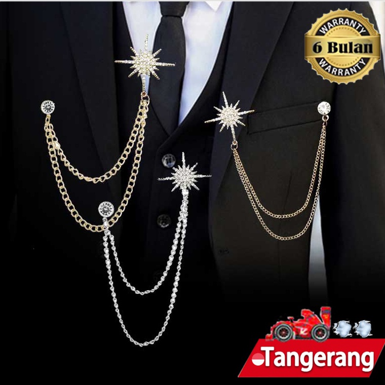 Jual 55REKOMENDASI Lapel Pin Bros Jas Pin Butang Pin Baju Melayu Rumbai ...