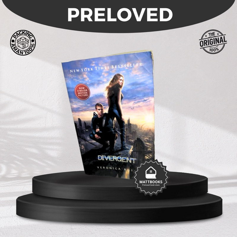 Jual NOVEL : Divergent - Veronica Roth (Preloved) | Shopee Indonesia