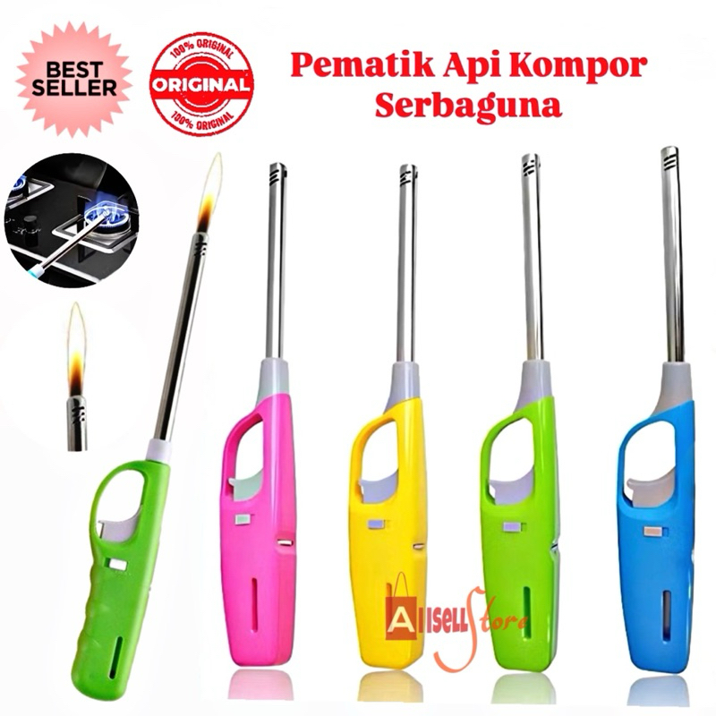 Jual (BISA COD) PROMO Pematik Api Kompor / Korek Api Gas / Korek Api ...