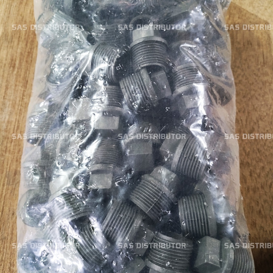 Jual (100 pcs) Plug 3/4" inch PVC / Dop Drat Luar 3/4 inch / Flug 3/4 ...