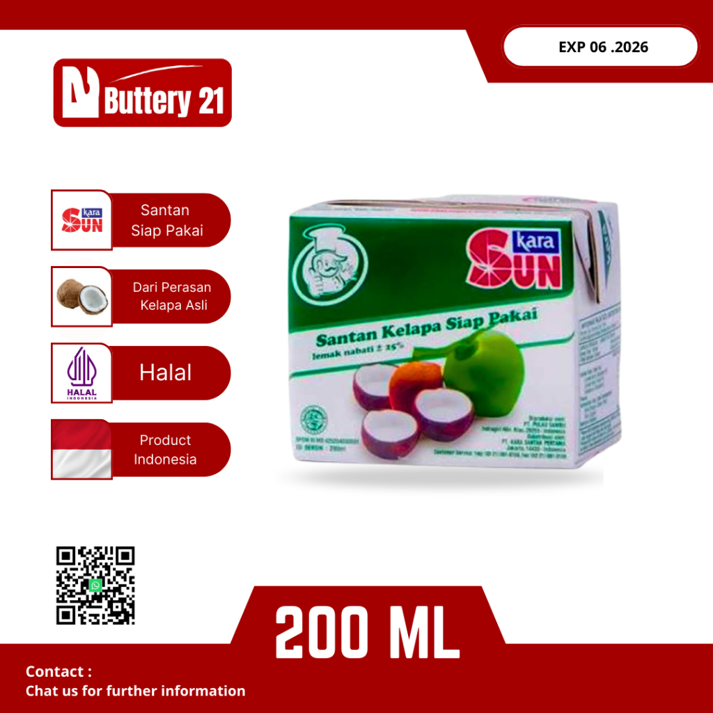 Jual SANTAN SUN KARA 200 ML / SUN KARA 200 ML | Shopee Indonesia