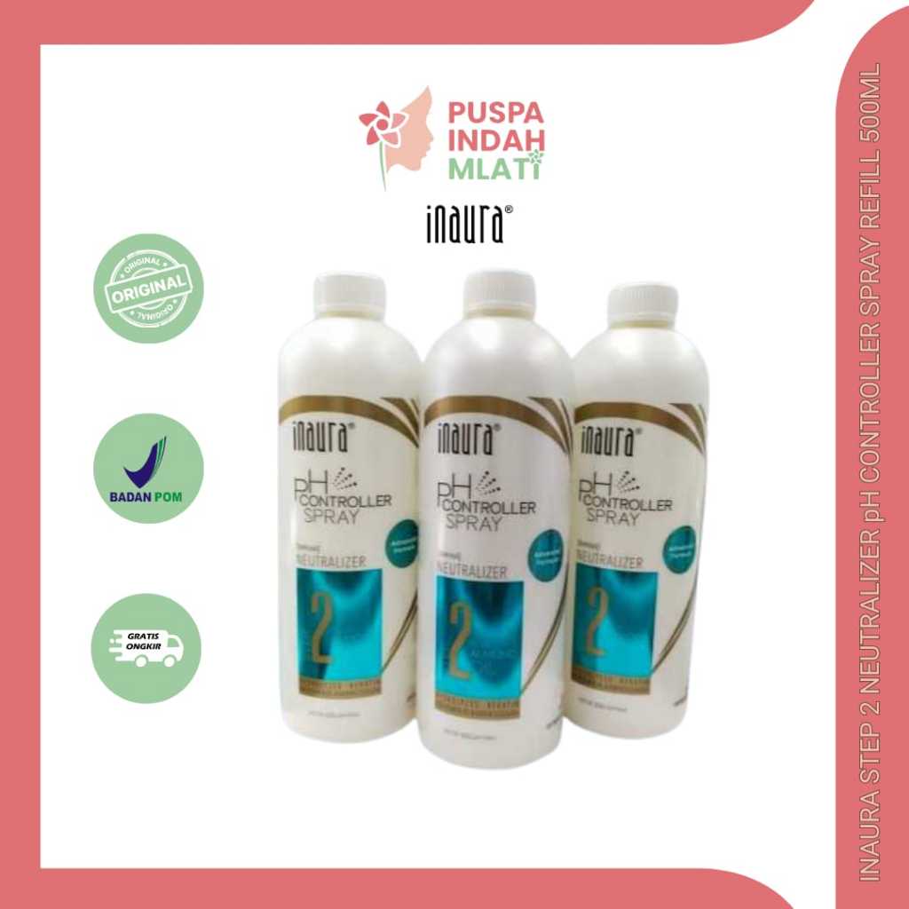 Jual INAURA STEP 2 NEUTRALIZER pH CONTROLLER SPRAY REFILL 500ML ...