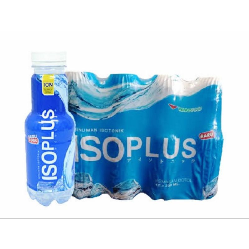Jual ISO PLUS KEMASAN 12 BOTOL MINUMAN ISOTONIK | Shopee Indonesia