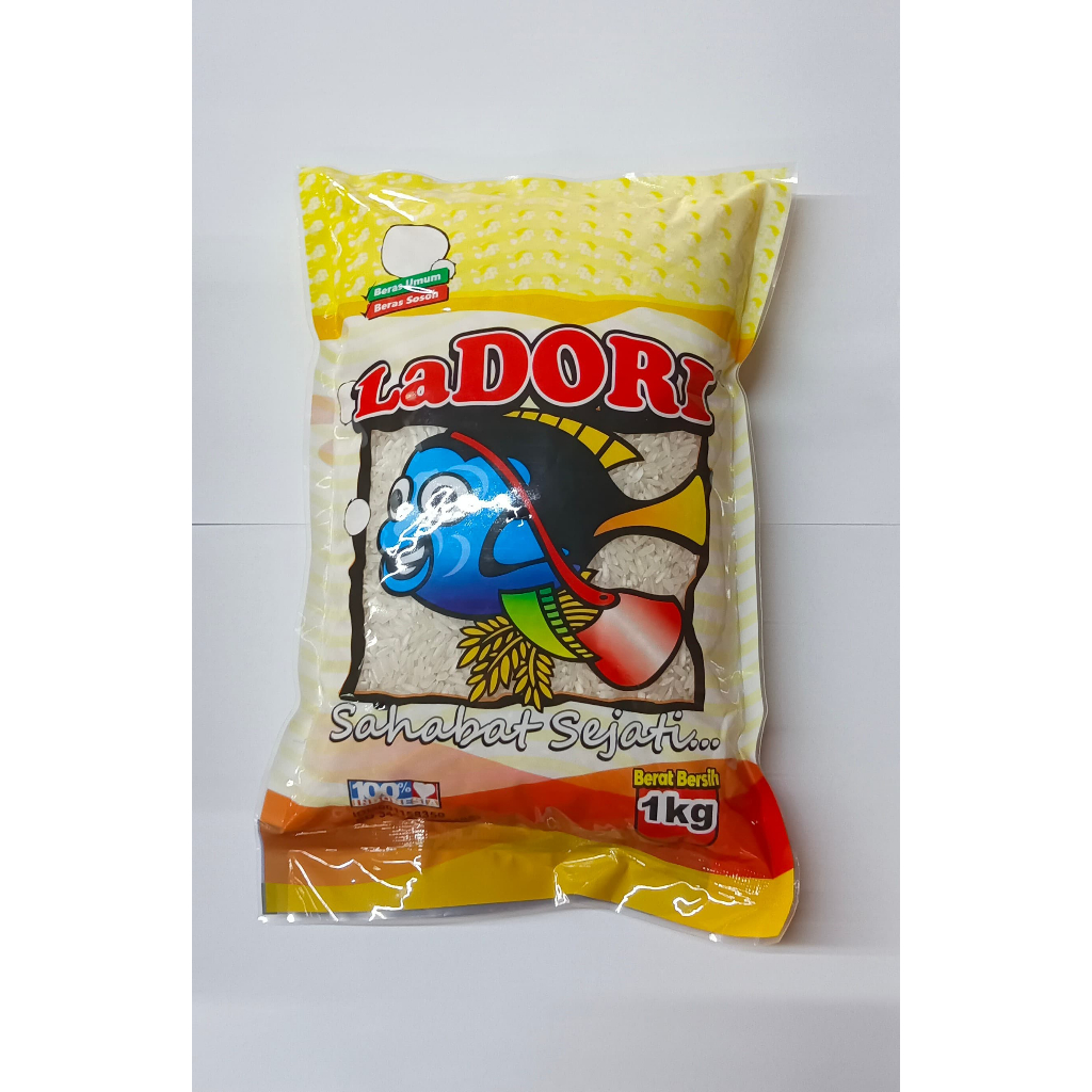 Jual Beras Ladori Kemasan 1Kg Kualitas Premium Enak Putih Bersih Tanpa ...