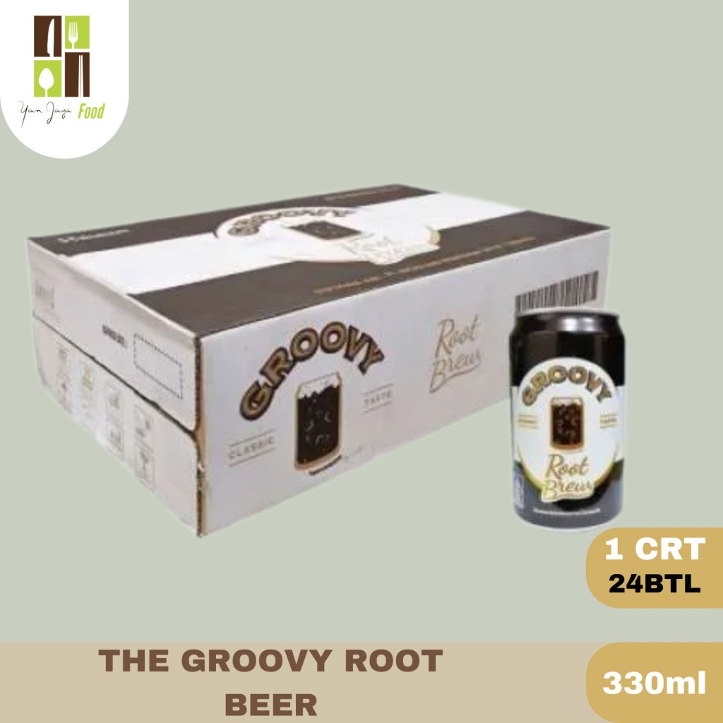 Jual The Groovy Root Ber / The Groovy Root Beer/Zoda/Air Soda/330ML1CRT ...