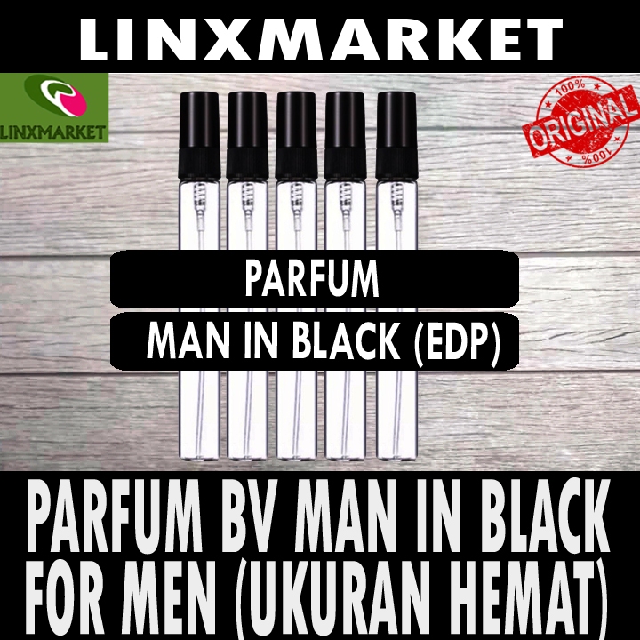 Jual ORIGINAL BVL MAN IN BLACK EDP EAU DE PARFUM FOR MEN - HEMAT ...